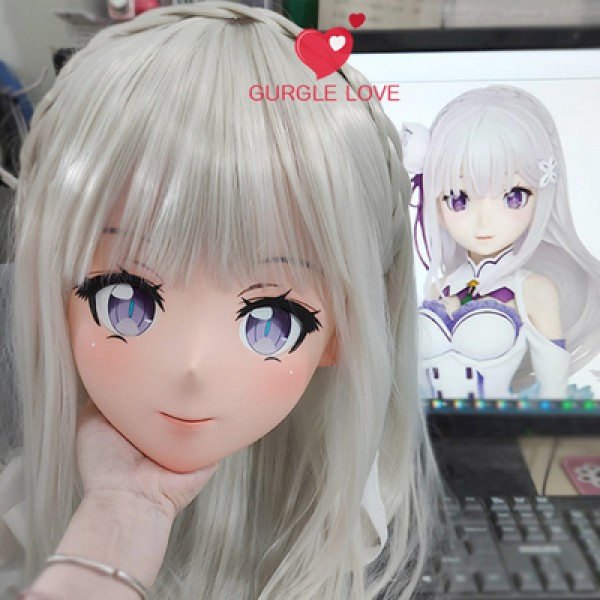 Gla020customize Character Femalegirl Resin Fullhalf Head With